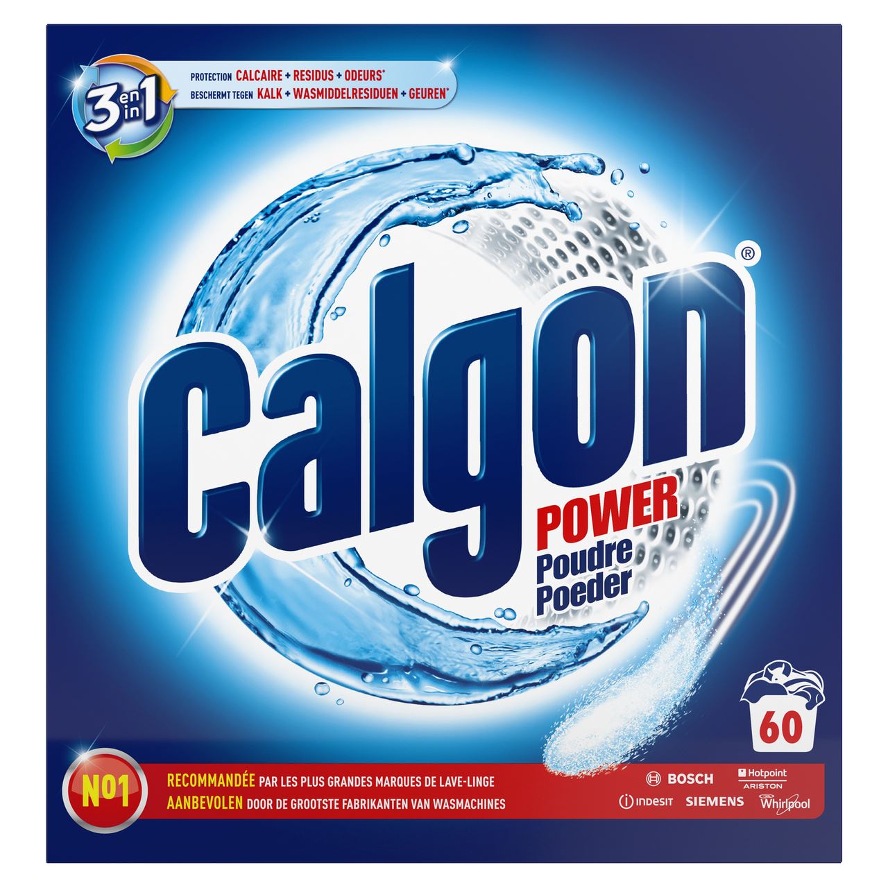 Calgon poeder 3in1 - 1,5kg - 60 wasbeurten - Hermie.com - Alles voor uw ...